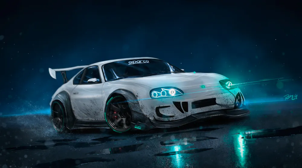 Manually crop Toyota Supra, Toyota, Supra wallpaper to 3440x1440 ...