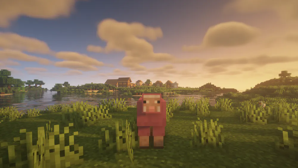 Manually crop Pink sheep from minecraft, Minecraft, Pink, Sheep, Pink ...