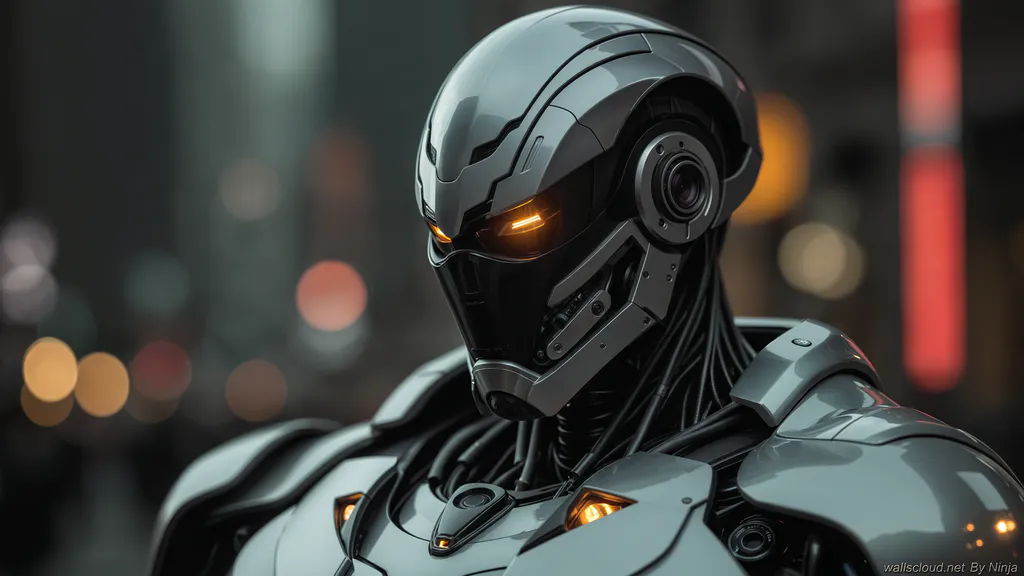 Cyborg, Science Fiction, Side (2560x1440) - Desktop & Mobile Wallpaper