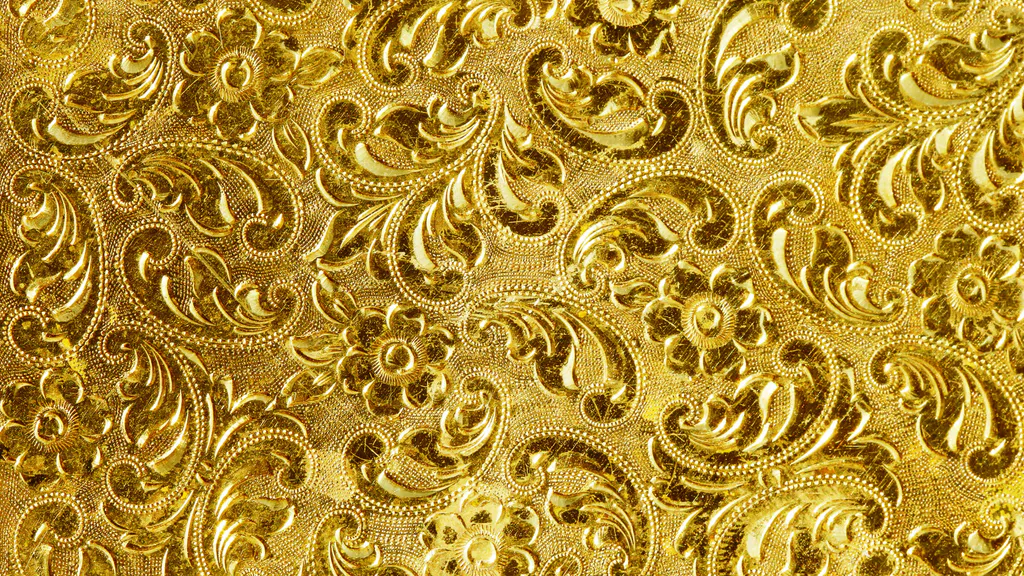 Metal gold pattern, Textures, Background, Gold, Ornament, Pattern ...